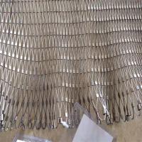 China 7x7 Stainless Steel Rope Mesh 316L - 1-5mm Wire Diameter, 30-200mm Mesh Size for Architectural Applications for sale
