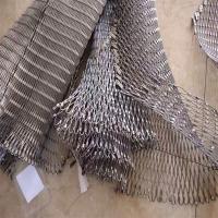 China 7x7 Stainless Steel Rope Mesh 316L - 1-5mm Wire Diameter, 30-200mm Mesh Size for Architectural Applications for sale
