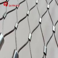 China Stainless Steel Wire Rope Mesh 1-5mm Diameter with 30+ Year Lifespan for Safety Railings and Architectural Applications for sale