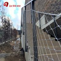 China Stainless Steel Wire Rope Mesh 1-5mm Diameter with 30+ Year Lifespan for Safety Railings and Architectural Applications for sale