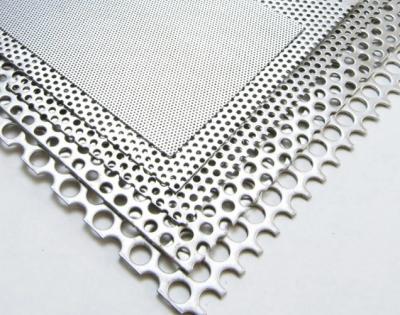 China Aluminum Stainless Steel Perforated Metal Mesh Sheet with 0.066mm Thickness and Multiple Micron Sizes for Industrial Filtration for sale