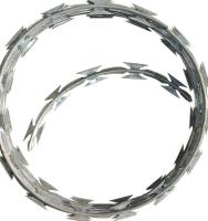 China Hot Dipped Galvanized Concertina Wire Razor Barbed Wire Anti Climb Razor Barbed Wire Entanglement for sale