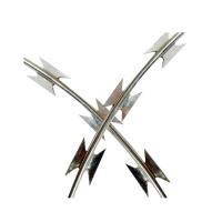 China Factory Direct Sales Barbed Concertina Fencing Wire Price High Strength Razor Barbed Wire Mesh for sale