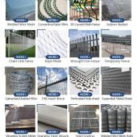 China Hot Dipped Galvanized Welded Wire Mesh Panel 50mm x 50mm Square Opening 3mm Wire Diameter for sale