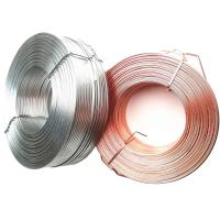 China Copper Zinc Coated Galvanized Flat Stitching Wire 0.1-5.0mm Diameter for Industrial Applications for sale