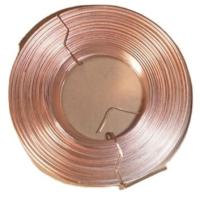 China 2.25x0.5mm Copper Coated Flat Stitching Wire - Electro Galvanized Binding Wire with 400 MPa Strength for Carton Packaging for sale