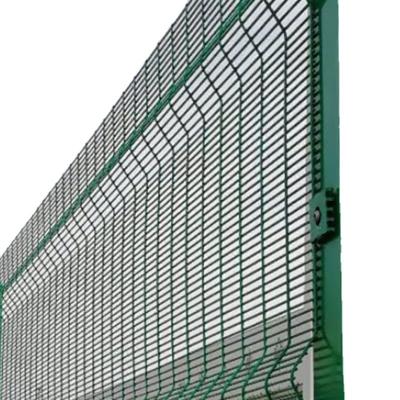 China 358 Anti-Climb Security Fence Gate 3.0-4.0mm Wire 76.2x12.7mm Mesh Hot-Dipped Galvanized for sale