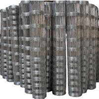 China 1.2-1.8m hot dipped galvanized grassland fence goat cattle sheep farm fence agricultural field fence for sale