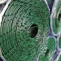 China Farm Green Color PVC Coated 50x50mm mesh opening Euro Holland Welded Wire Mesh fence for Chile for sale