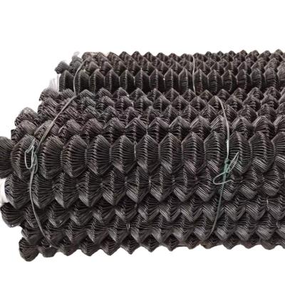 China 4mm Diameter Hot Dipped Galvanized Chain Link Fence 1.0-6.0mm Wire Thickness 0.5-6m Height for sale