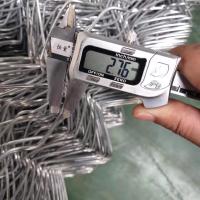 China Hot-Dipped Galvanized Chain Link Fence 1.8m Height with 3.0-4.0mm Wire for Industrial Security for sale