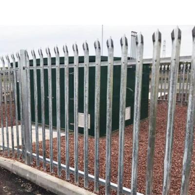 China Hot Dip Galvanized Iron Garden Fence 1.2m-3m Height with 2-4mm Thickness | Custom Ornamental Design for sale