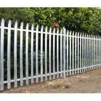 China Hot Dip Galvanized Iron Garden Fence 1.2m-3m Height with 2-4mm Thickness | Custom Ornamental Design for sale