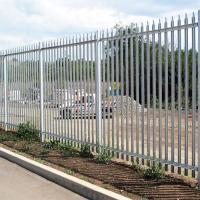 China Hot Dip Galvanized Iron Garden Fence 1.2m-3m Height with 2-4mm Thickness | Custom Ornamental Design for sale