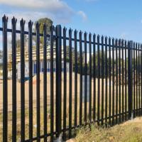 China Concrete Surround Palisade Fence Municipal Facilities Palisade Fence for sale