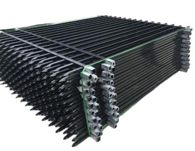 China Modern Galvanized Steel Fence 25x25mm to 60x60mm with 20+ Year Service Life for Commercial and Industrial Security for sale