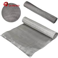 China Grade 302/304/316L Filter Mesh Stainless Steel Wire Mesh 100 200 300 400 500 600mesh for sale