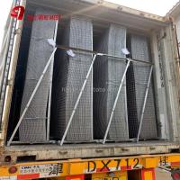 China Galvanized Welded Wire Fence Panels 2x1m Stainless Steel Welded Wire Mesh Panel For Construction for sale