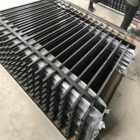China Easily Assembled Welded Wire Mesh Porch / Decking/ Balcony Aluminum Railing Powder Coated Fence for sale