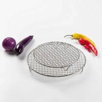 China Customizable Portable Stainless Stainless Steel Barbecue Tray Barbeque Accessories Bbq Wire Grill Mesh for sale