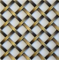 China All Color Woven Aluminum/Stainless Steel Decorative Wire Mesh Panel for Furniture for sale