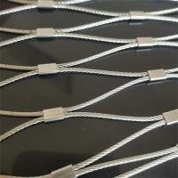 China Customization AISI 304 or AISI 316 Wire Rope Mesh/Wire Rope Net/Stainless Steel Rope Mesh for sale