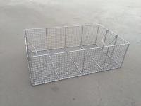 China Customer Size stainless steel wire mesh french fry frying basket stainless steel wire mesh basket for sale