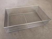 China Customization stainless steel wire mesh french fry frying basket stainless steel wire mesh basket for sale