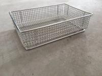 China Customization stainless steel wire mesh french fry frying basket stainless steel wire mesh basket for sale
