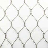 China Customized Personalized Stainless Steel Rope MeshThe Sustainable Choice for Animal Enclosures Woven Mesh for sale