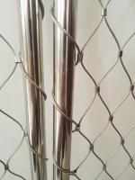 China Farm Fence Silver Stainless Steel Woven Wire Mesh for Animal Enclosures and Safety Nets for sale