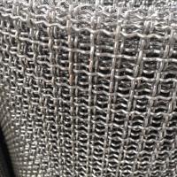 China Woven Technique 304 Stainless Steel Crimped Wire Mesh 3mm for Screening Sieve Durable for sale