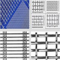 China 316L Stainless Steel 1.2mm Wire Diameter 7 Mesh Square Hole Crimped Woven Wire Mesh Screen for sale