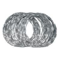 China Galvanized Stainless Steel SS BTO22 BTO-25 28 30 CBT 45 60 65  Mobile Razor Wire Security Barriers Blade Mesh Fence Price for sale