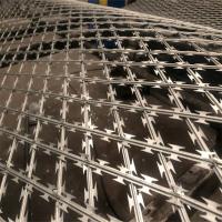 China Hot Galvanized Anping BTO22 BTO-25 28 30 CBT 45 60 65 Barbed Welded Razor Wire Mesh Fence for sale