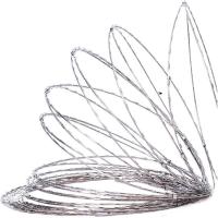 China BTO22 BTO-25 28 30 CBT 45 60 65 Galvanized Stainless Steel Single Loop Cross Concertina Flat Fence with Razor Wire Barbed Mesh for sale