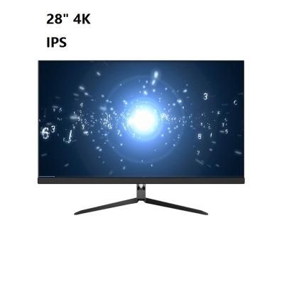 China 28 Inch 4K UHD LED Monitor 75Hz 3840x2160 Computer Display for PC Gaming for sale