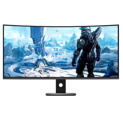 China 38 Inch Curved Gaming Monitor 3840×1600 Resolution 100Hz Refresh Rate 21:9 Ultrawide Display for sale