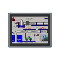 China 15 Inch IP65 Industrial Touch Monitor with 1024x768 Capacitive Multi-Touch Screen and 30W Power Consumption for sale