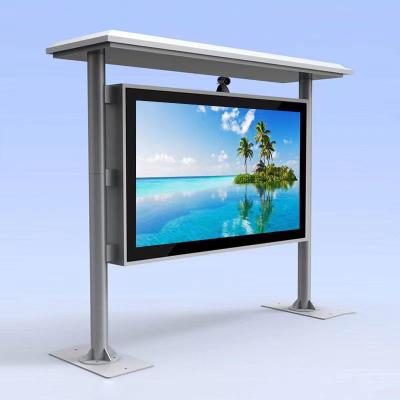 China 65 Inch Outdoor LED Advertising Screen with 4K Resolution and 3000cd/m² Brightness for High-Visibility Digital Displays for sale