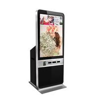 China 65-Inch Digital Signage Interactive Kiosk with 2000cd/m² Brightness and 2K Resolution for Outdoor Advertising for sale