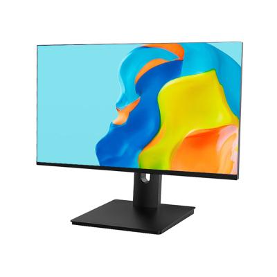 China 23.8 Inch IPS Frameless Office Monitor with 75Hz Refresh Rate, 1920×1080 Full HD Display and Ergonomic Lift & Rotate Stand for sale