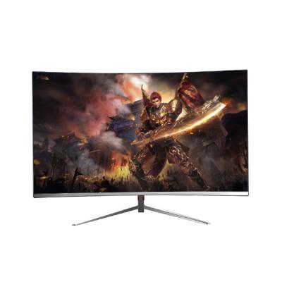 China 27 Inch Curved Gaming Monitor 165Hz 1920x1080 Full HD with 3ms Response Time and 300cd/m² Brightness for sale
