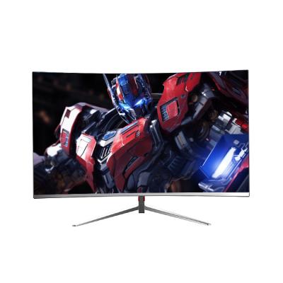 China 27 Inch Curved Gaming Monitor 1920x1080 75Hz LED Screen Computer Monitor for sale