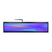 China 24 Inch Ultra Wide Strip Advertising Digital Signage Monitor - Stretched Bar LED Display Screen for Retail for sale