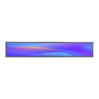 China 36.6 Inch Ultra Wide Shelf Screen LCD Display 1920x360 Resolution 700cd/m² Brightness for Supermarket Advertising for sale