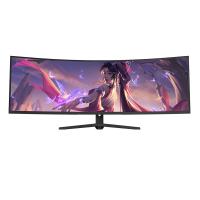 China 49 Inch Ultrawide Curved Gaming Monitor 4K 144Hz 1ms Response 21:9 VA Panel Black for sale