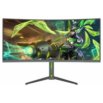 China 34 Inch Ultrawide Curved LED Monitor 180Hz Refresh Rate IPS Panel 4K Resolution 1ms Response Time Gaming Display for sale