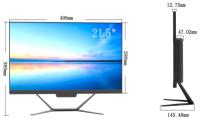 China 21.5 Inch Industrial Touch Monitor 1920x1080 250cd/m2 4ms Response for sale