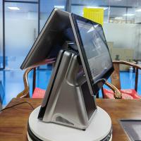 China 15 Inch All-in-One POS System with Windows 10/Android 11, 1024×768 Touch Screen and Optional Thermal Printer for sale